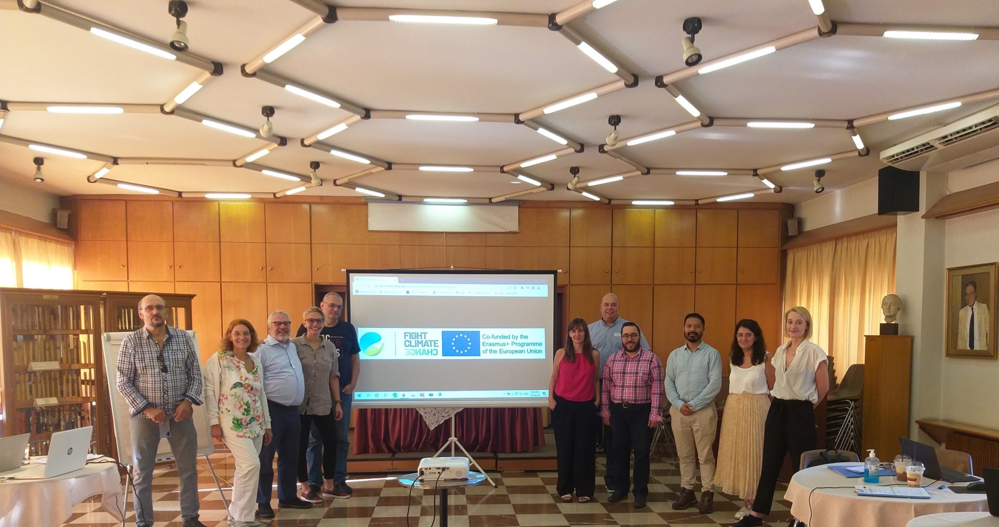 Collective Innovation to Fight Climate Change project team meets in ...